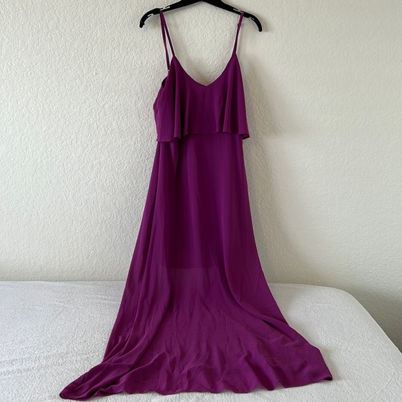 Gianni Bini | Dresses | Stunning Purple Long Dress | Poshmark